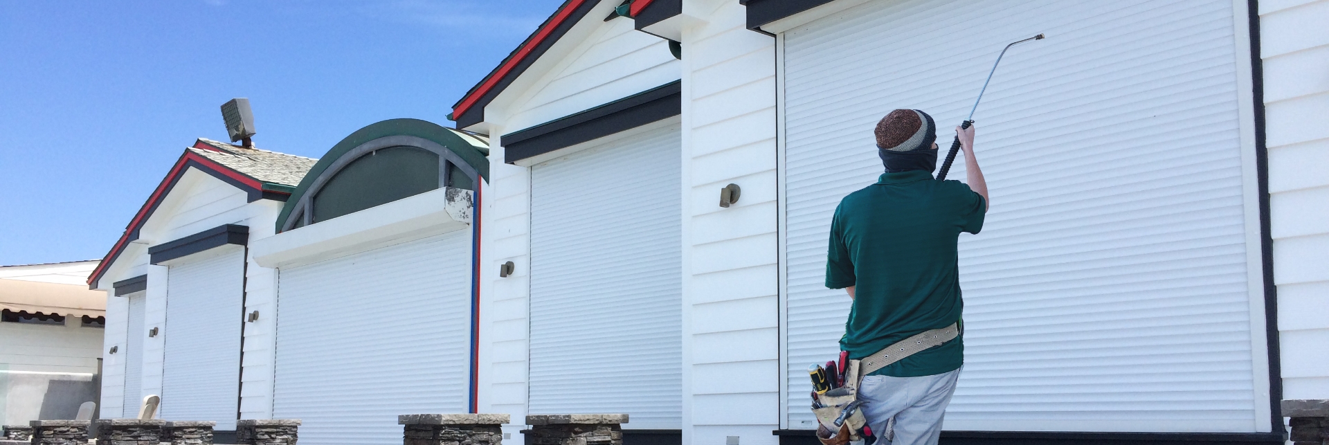 Rolling Security Shutter Cleaning Services | Enviroblind